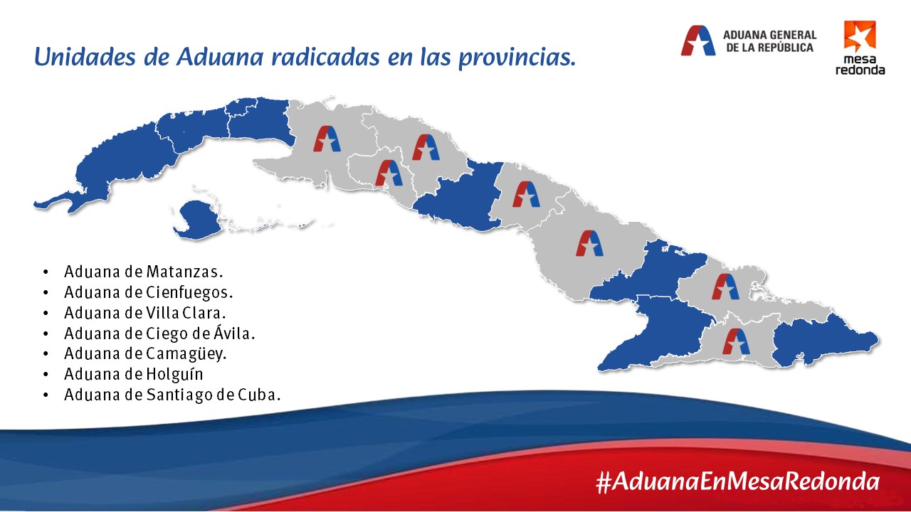 #AduanaEnMesaRedonda| Customs Units located in the provinces. | General ...